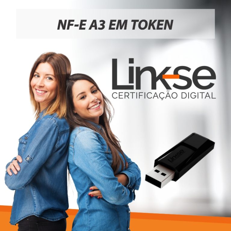 NF-E A3 EM TOKEN (VALIDADE DE 03 ANOS) - Certificado Digital em Uberaba-MG